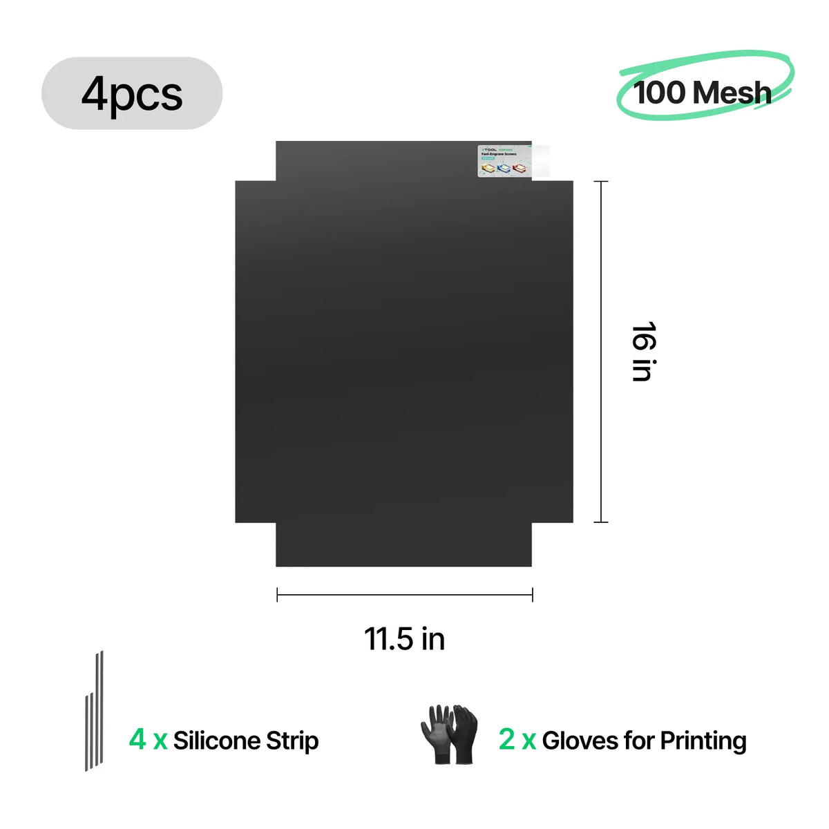 Polyester Fast Engrave Screen 4pcs polyester-fast-engrave-screen-4pcs