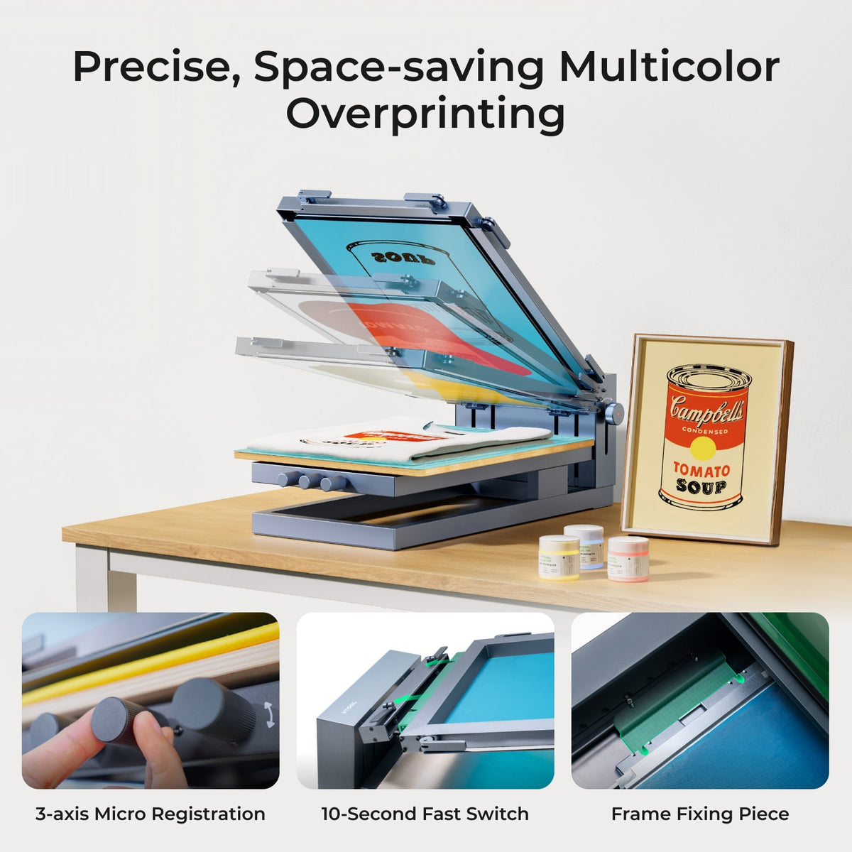 Home Screen Printing Machine for Shirts and More | xTool laser