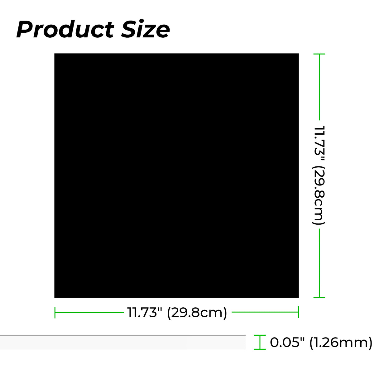 1/16" Laser Engraving Two-Tone Plastic Sheet (5pcs)