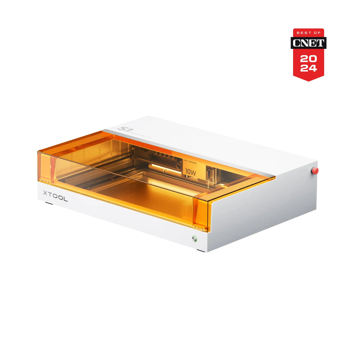 xTool S1 + 1064nm IR Laser Kit: Enclosed Diode Laser Engraver & Cutter