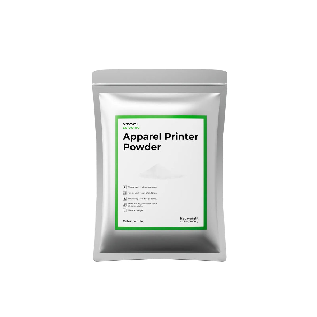 xTool Selected Apparel Printer Powder (1kg)