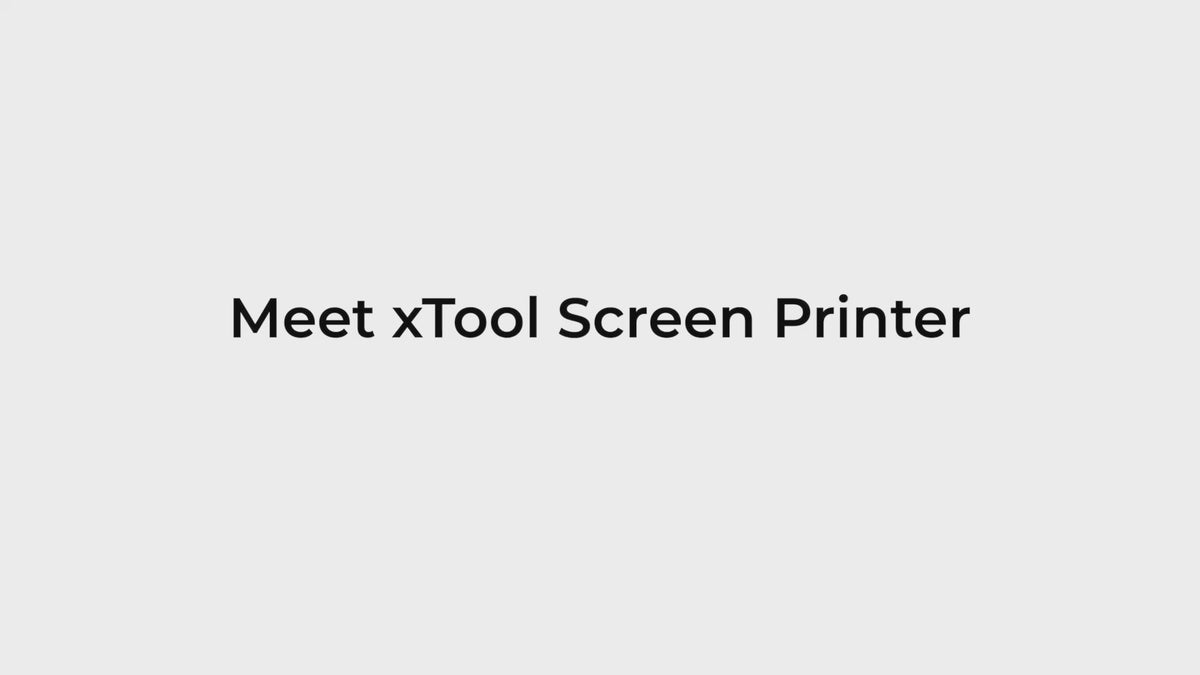 Home Screen Printing Machine for Shirts and More | xTool laser