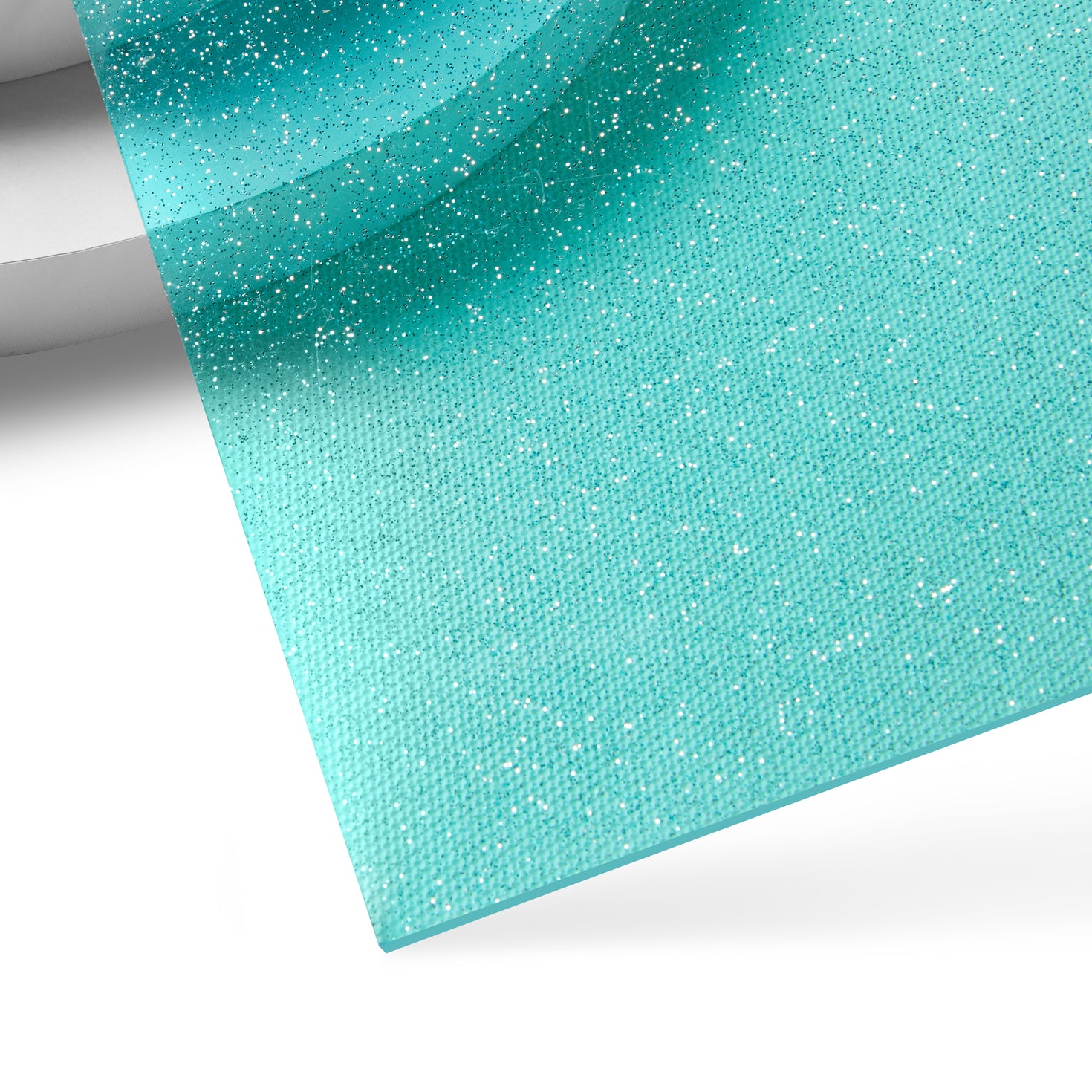 1/8" Glitter Translucent Glossy Acrylic Sheet（2pcs）