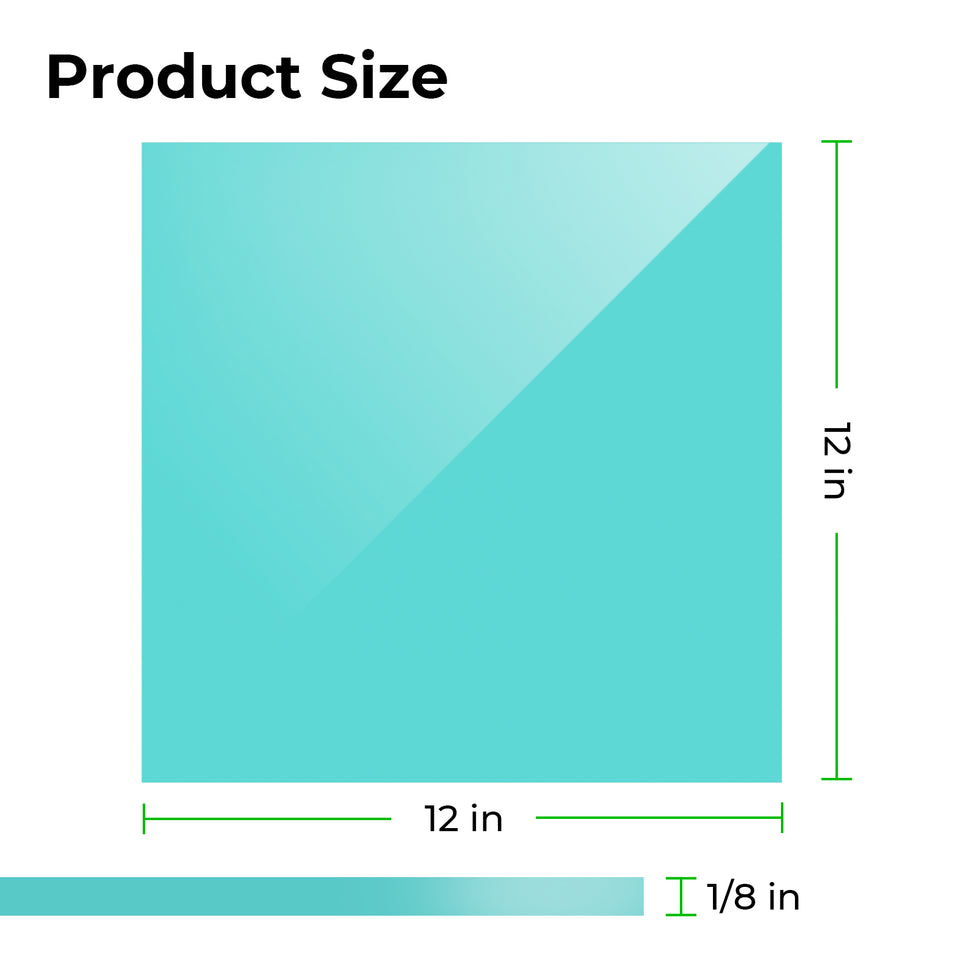 1/8" Pastel Acrylic Sheet (3pcs)