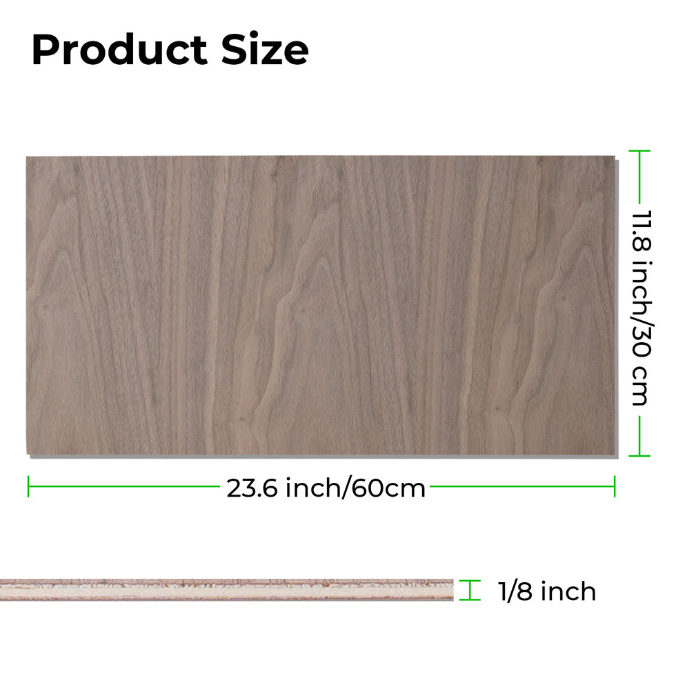 Walnut Plywood Sheets (1/8'', 1/4'') - xTool
